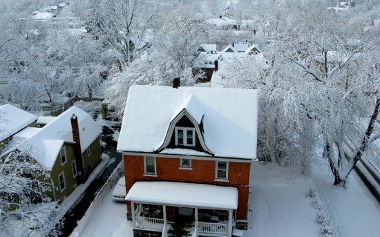 Winter in Ann Arbor, Michigan photo on Sunsurfer
