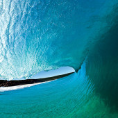 Blue wave photo on Sunsurfer