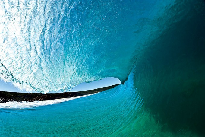 Blue wave photo on Sunsurfer