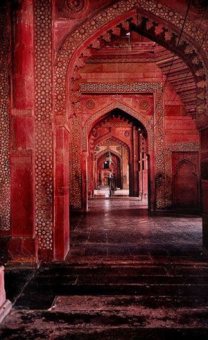 Marsala temple, Fatehpur Sikri, India photo on Sunsurfer